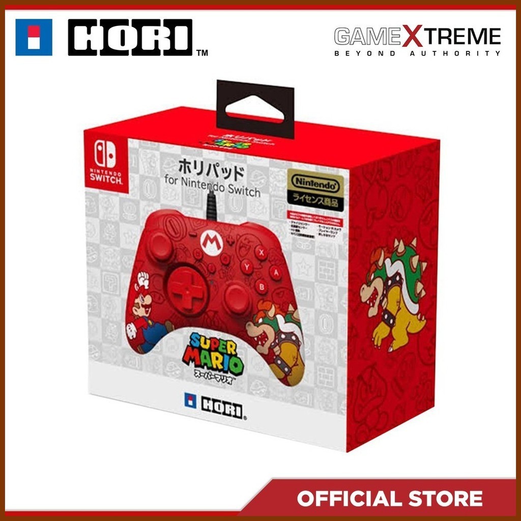 Hori Nintendo Switch Wired Controller Nsw-188a (Mario) | Shopee Philippines