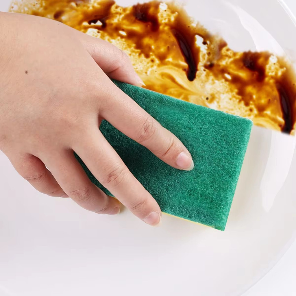 Kitchen Cleaning Sponges / Double-sided Sponge Wipes / Pan Pot ...