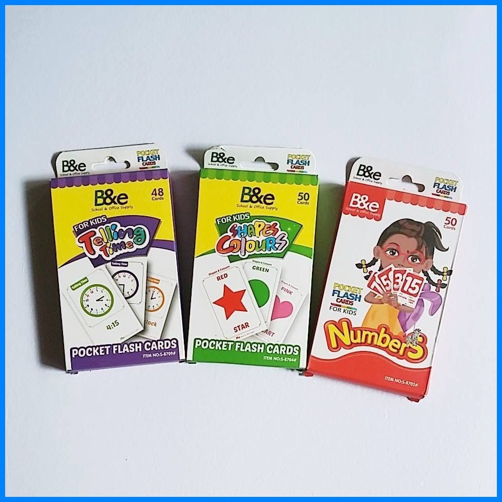 ∏ Cozycorner Early Learning Pocket Flash Cards for Preschool | Shopee ...