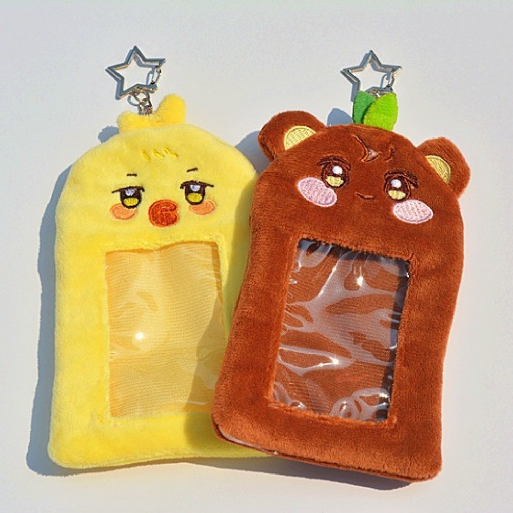 Kpop Idol ATEEZ ID Photo Holder Keyring ANITEEZ Mini Collectors ...