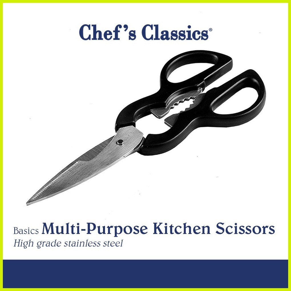♂ Chef's Classics Basics Stainless Steel Multi-Purpose Kitchen Scissors ...