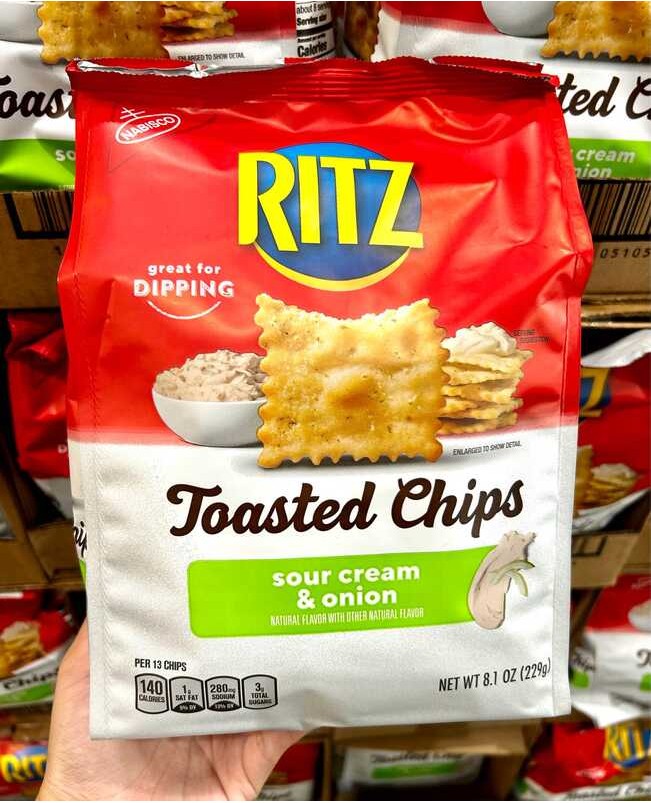 2024In vogue Nabisco Ritz Sour Cream & Onion Toast | Shopee Philippines