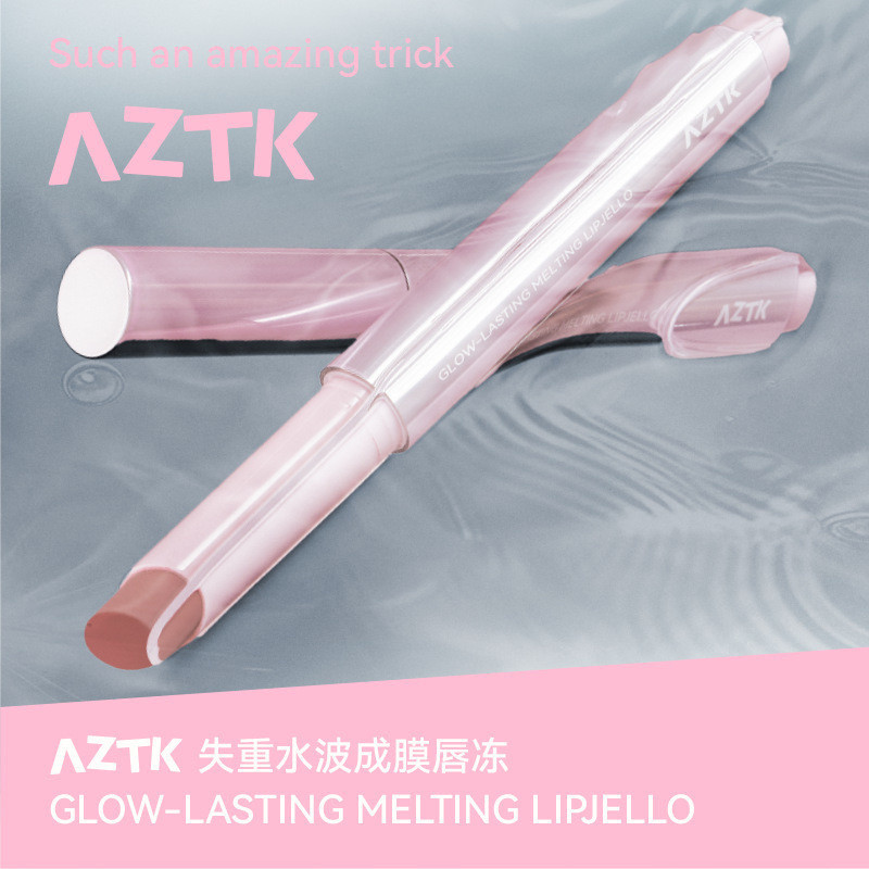 AZTK Lip Glaze Lip Jelly Weightless Water Wave Not Easy To Stick To Cup ...