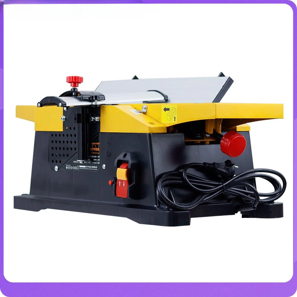 1800W Electric Wood Thicknesser Hand Planer Desktop Multifunctional ...