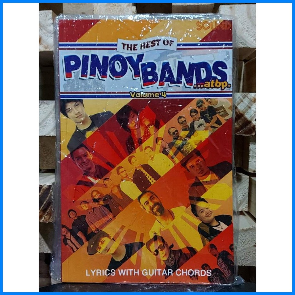 ۞ The Best of Pinoy Bands Lyric Book Volume 4 with lyrics and guitar ...