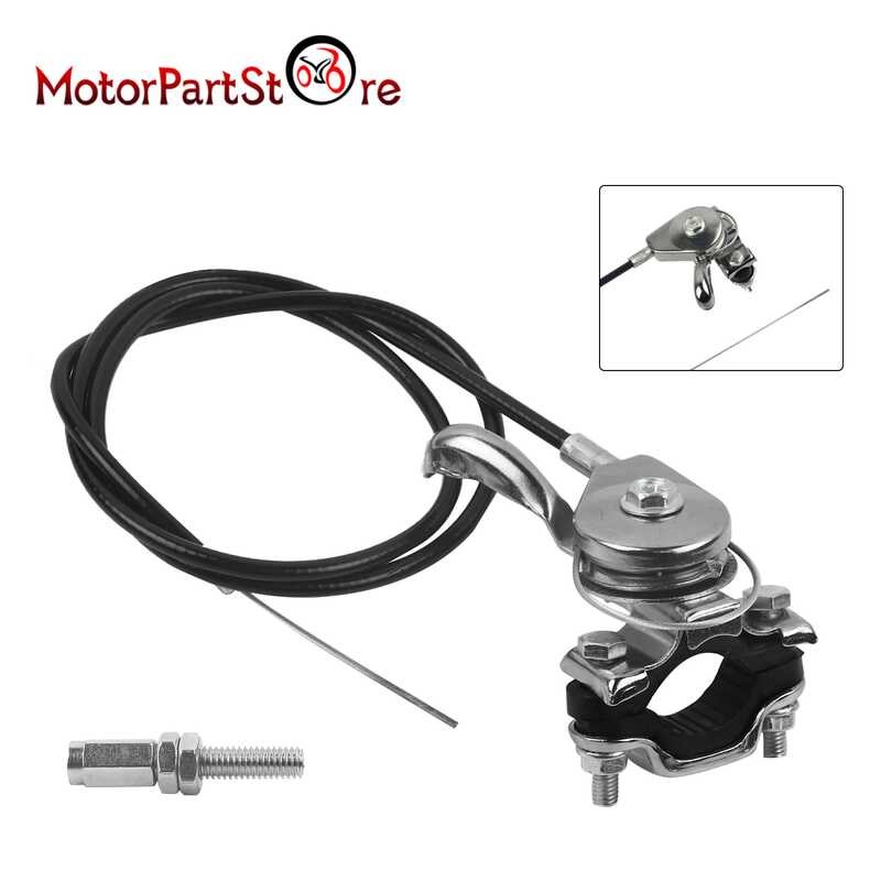 Accelerator Mower Lever Thumb Throttle Handle Control Cable Switch for ...