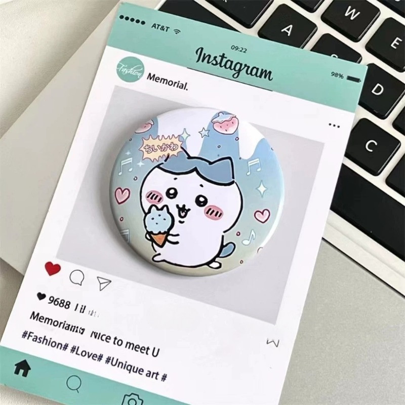 3Pcs Japanese Creative Brooch Cartoon Cute Chiikawa Hachiware Usagi ...