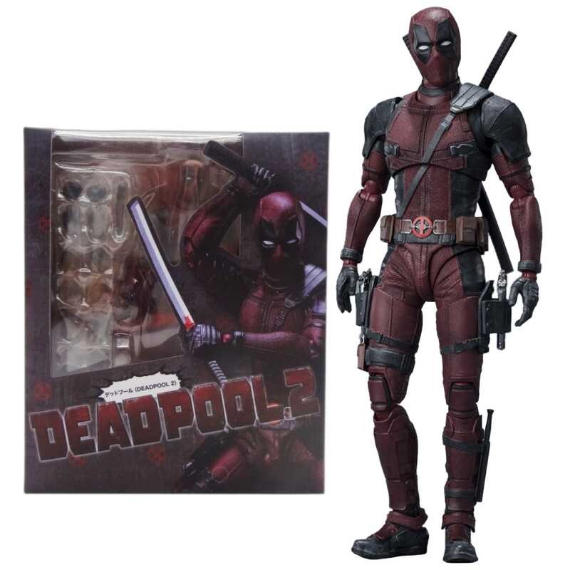 SHF Deadpool 2 Action Figures 16Cm Anime Collection Movable X-Men Anti ...