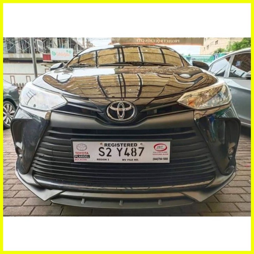 Toyota Vios 2014 to 2023 Front Bumper Chin Double Blade | Shopee ...