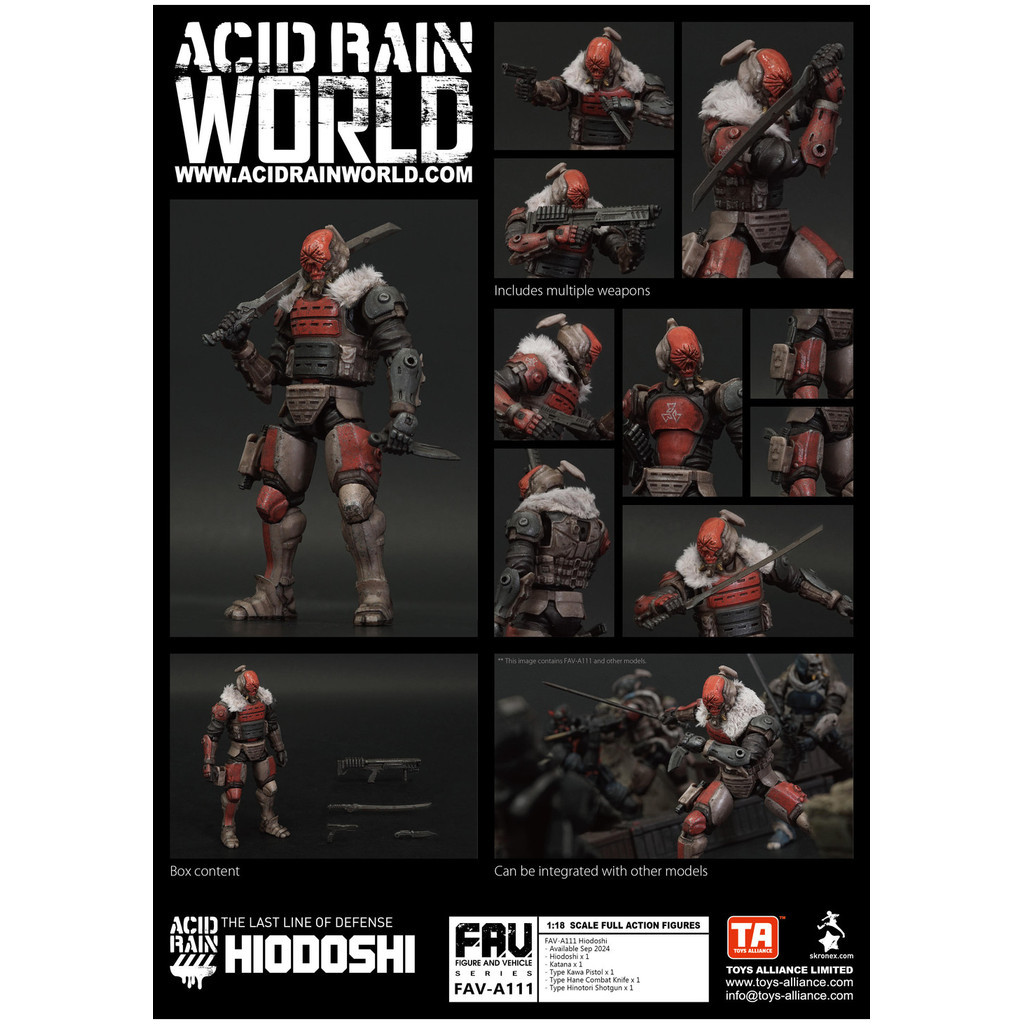 Acid Rain War 1/18 FAV-A111 Hiodoshi | Shopee Philippines