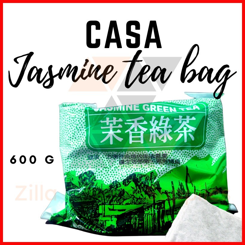 CASA Assam Black Tea, Jasmine Green Tea 600g tea bags for Milktea, Milk ...