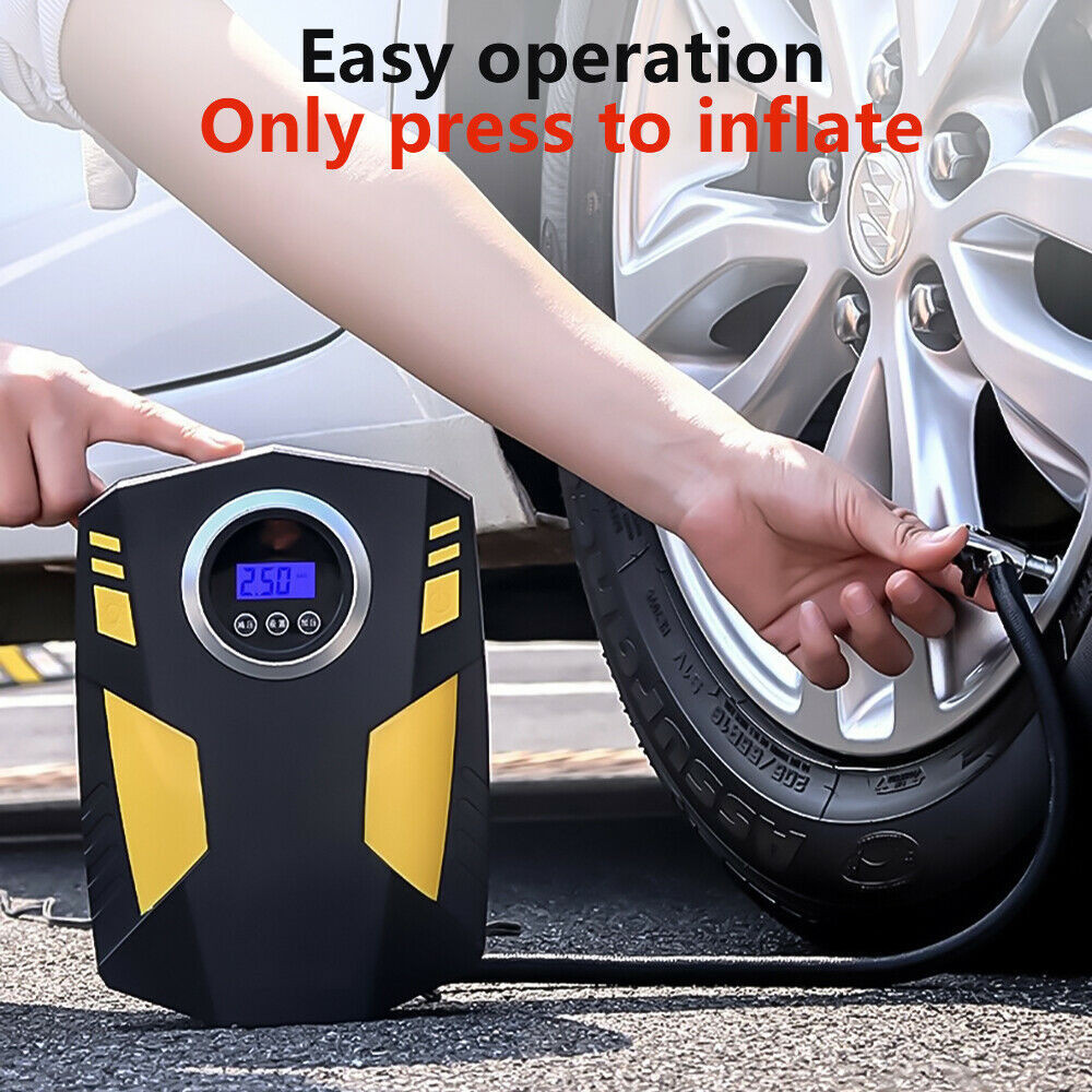 12V Car Motor Bike Tire Inflator Pump Tire inflator for car air ...