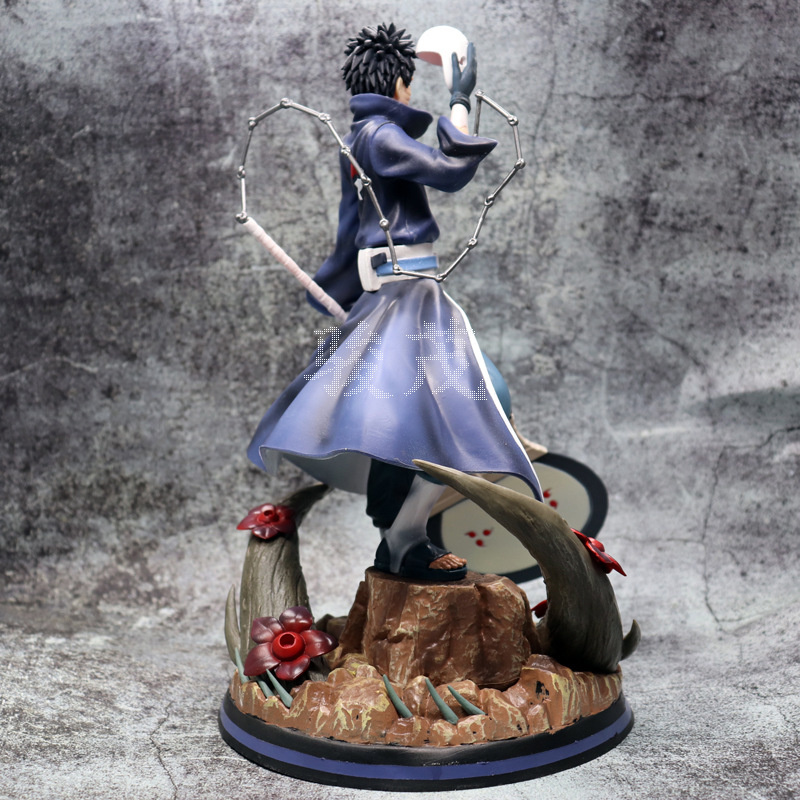 Exquisite Uchiha Naruto Obito Pvc Figure Remarkable Anime Model 1cm ...