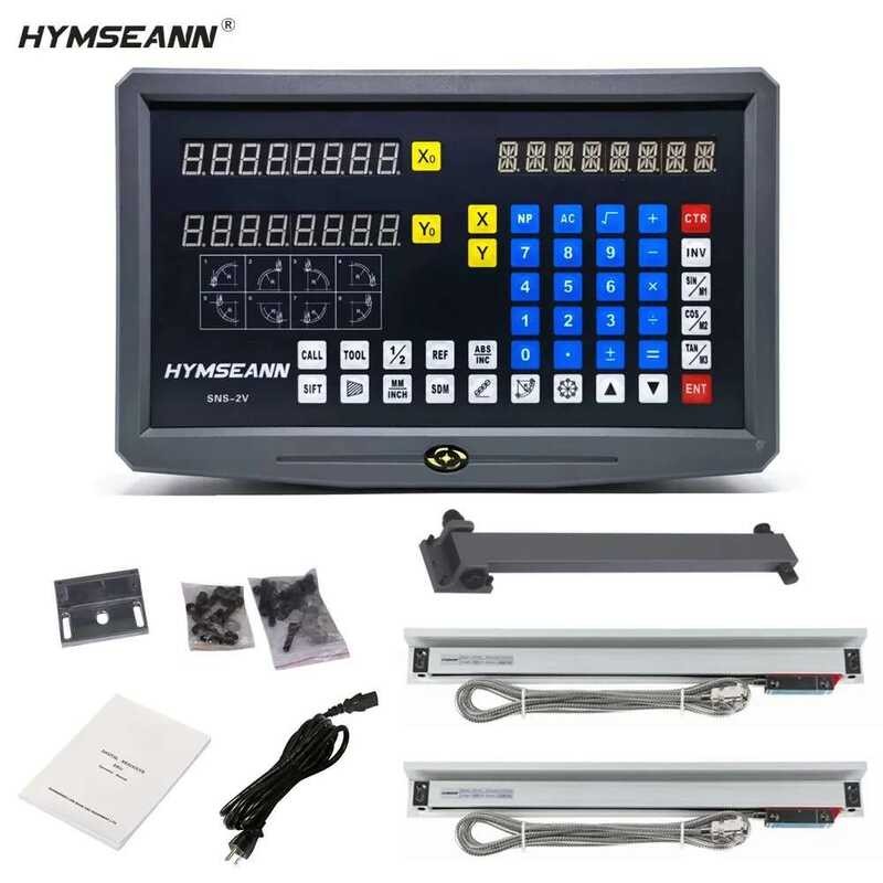New 1 51 Sns-2V 2 Axis DRO Digital Readout Ac110v/220V Display And ...