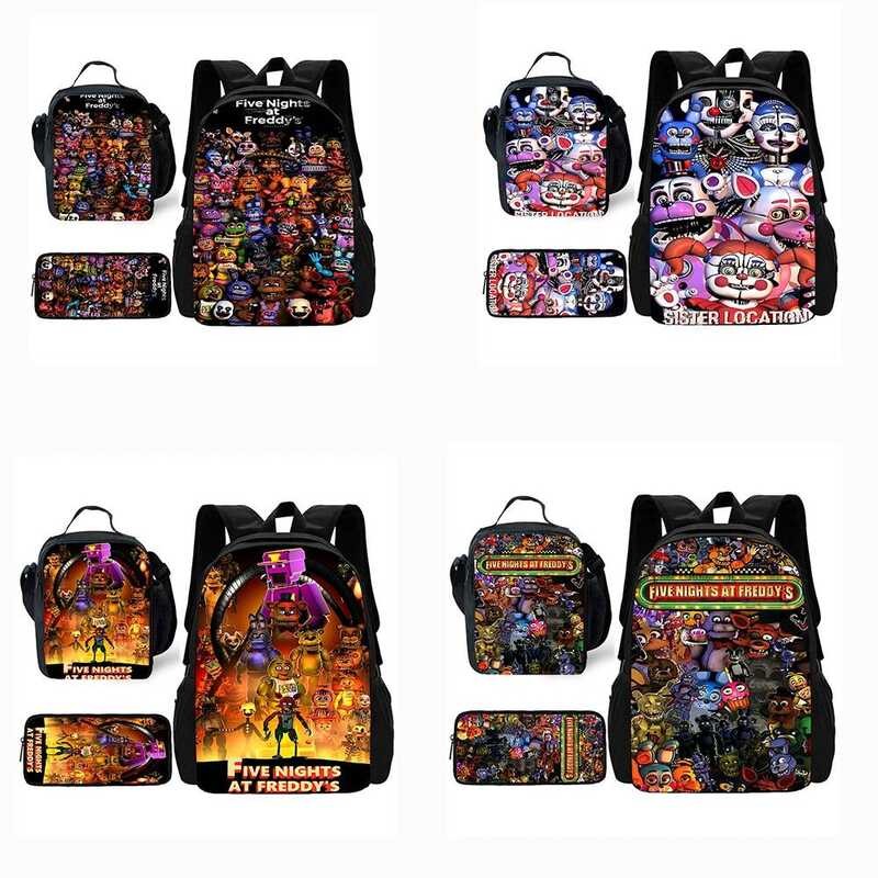 High quality COD Child School FNAF Horror Game Cartoon Backpack With ...