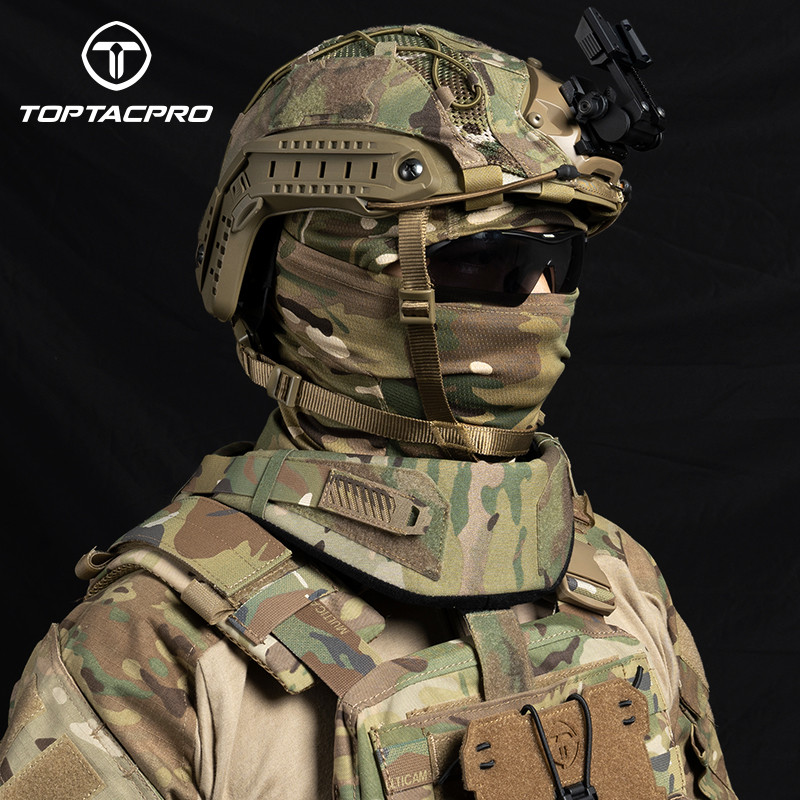 TOPTACPRO Tactical Universal Neck Brace Collar Neck Protector Neck ...