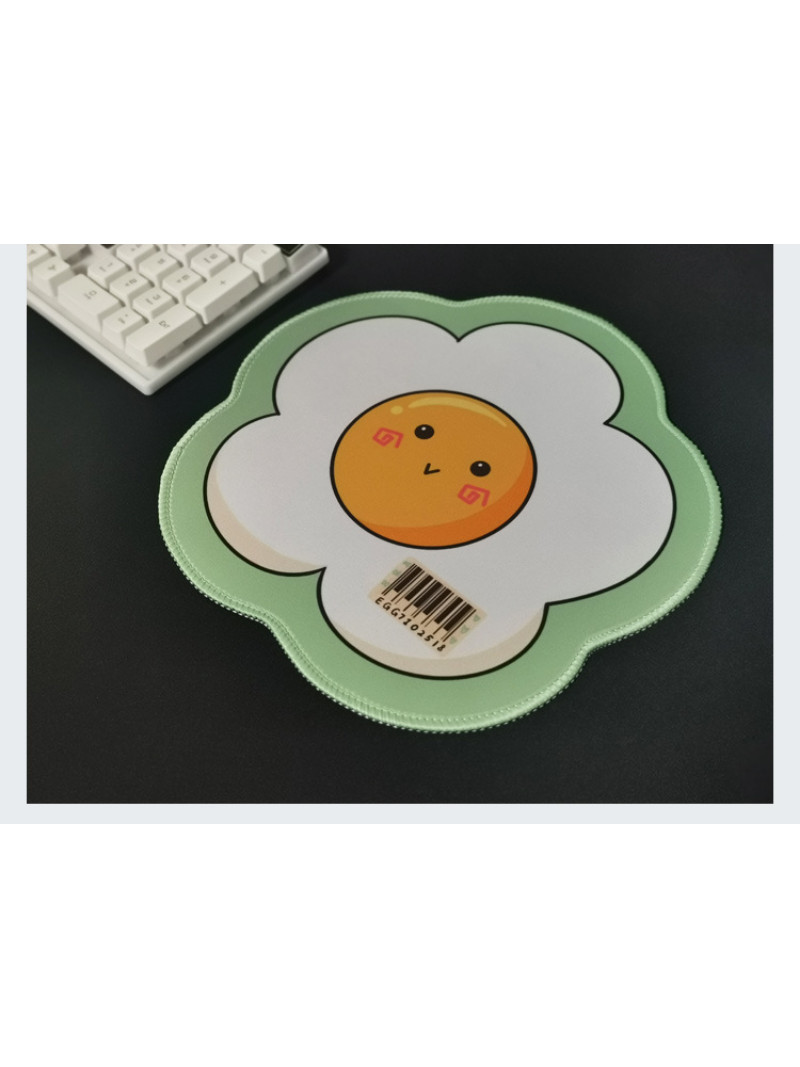 Cartoon Odd-shaped Poached Egg Mouse Pad Office Mouse Pad Cartoon Mouse ...