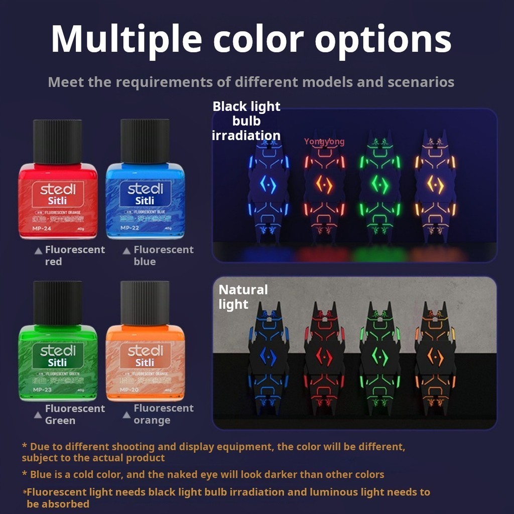 Stedi MP-20~29 40g Fluorescent Panel Liner Paint Water Based ...