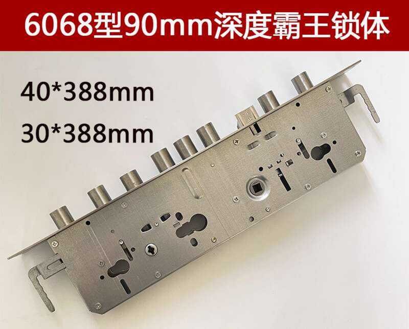 Anti-Theft Door Overlord Smart Mechanical Double Action 90mm Wide ...
