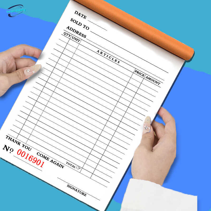 50 Pages Carbonized Receipt Wholesale Official Customized Duplicate ...