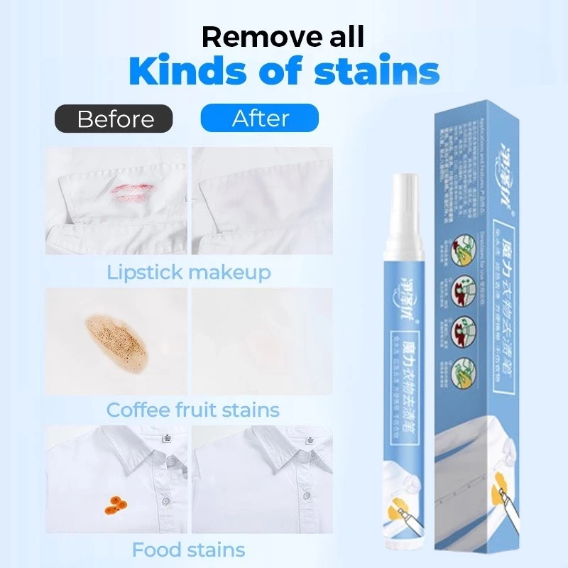 Japan Origin Stain Remover Pen Stain Remover for Clothes Cleaning Brush ...