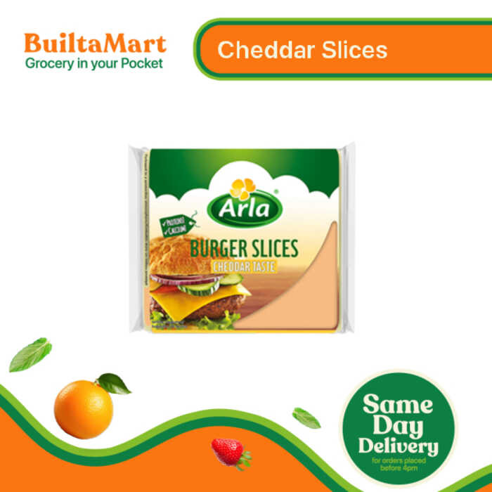 Arla Burger Cheddar Slices (200G) B2f | Shopee Philippines