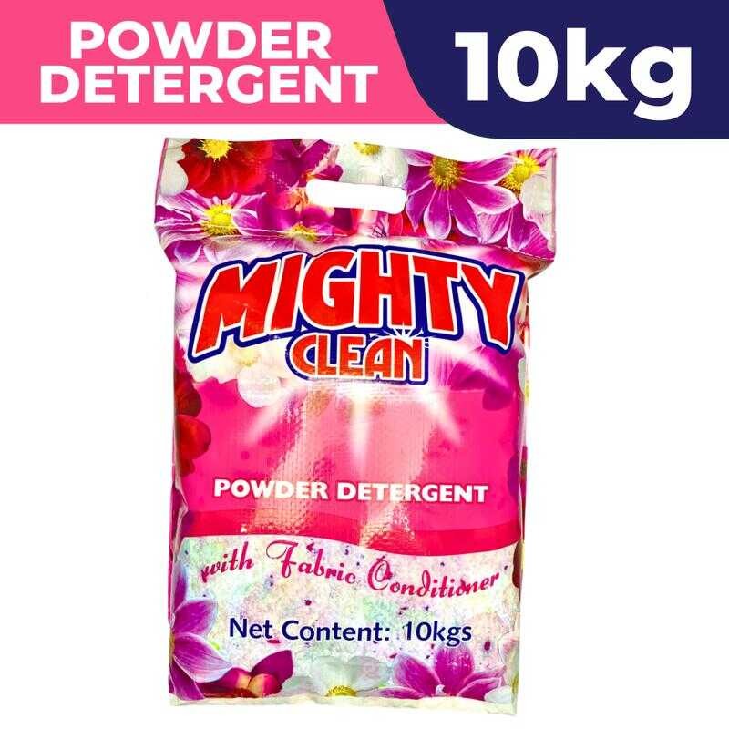 [10Kg] Mighty Clean Detergent Powder Floral Blossom 10 KILOGRAM SACK ...