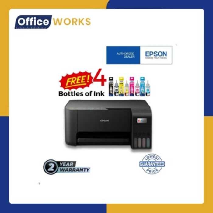 Epson Printer / L3210 A4 3 In 1 With Continuous Ink Wireless CWY 4F2 ...