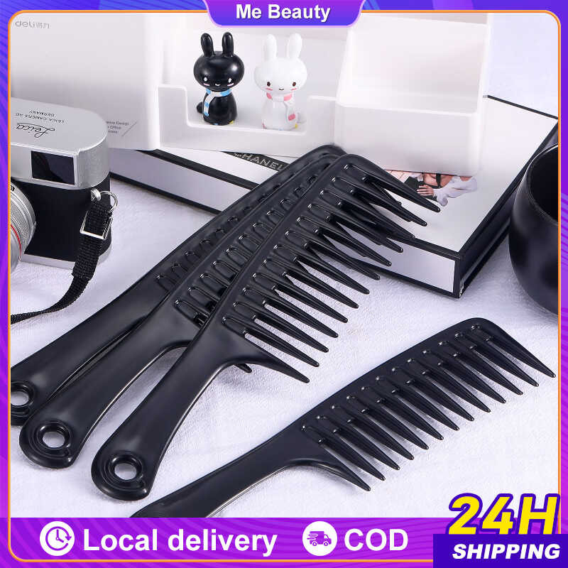 1Pcs Anti-Static Large Tooth Detangle Comb Wide Hair For Thick Long ...