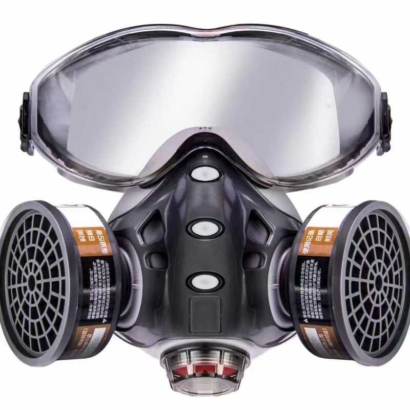 Glasses Integrated Gas Mask Spray Paint Electric Welding Formaldehyde ...