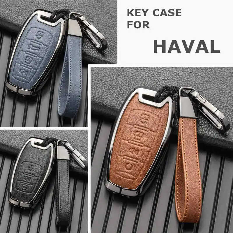 Tt Ancc Key Case Cover For Haval H6 2022 Accessories H5 H7 H8 H9 F5 F7 ...