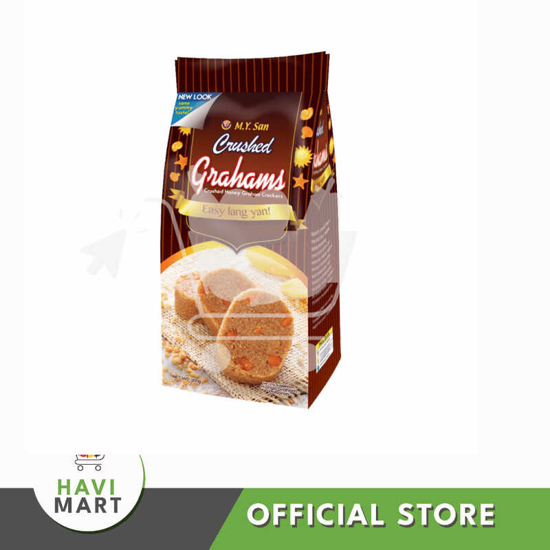 MYSAN GRAHAM CRUSH CRACKERS 1Pc X 210G 3 | Shopee Philippines