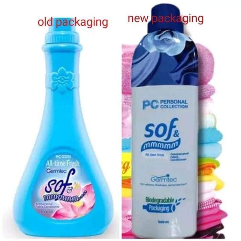 PC SOF & MMMM FABCON CONDITIONER 1000ML | Shopee Philippines