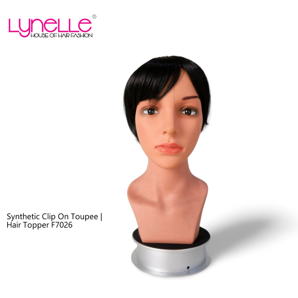 Synthetic Clip On Toupee or Hair Topper F7026 | Shopee Philippines