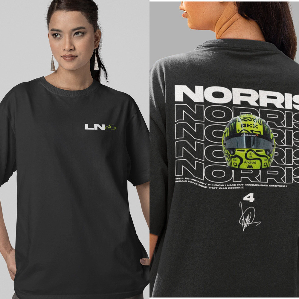 Lando Norris F1 Fan T-Shirt Gift| Formula One Fan Unisex Tee| McLaren ...