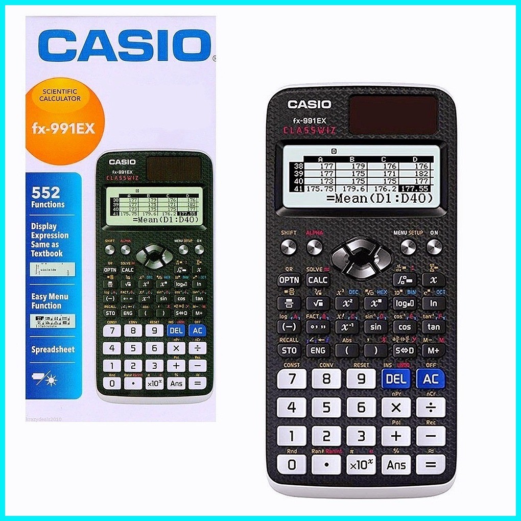 Casio FX-991ES FX991ex FX 991ex Scientific Calculator Classwiz ...