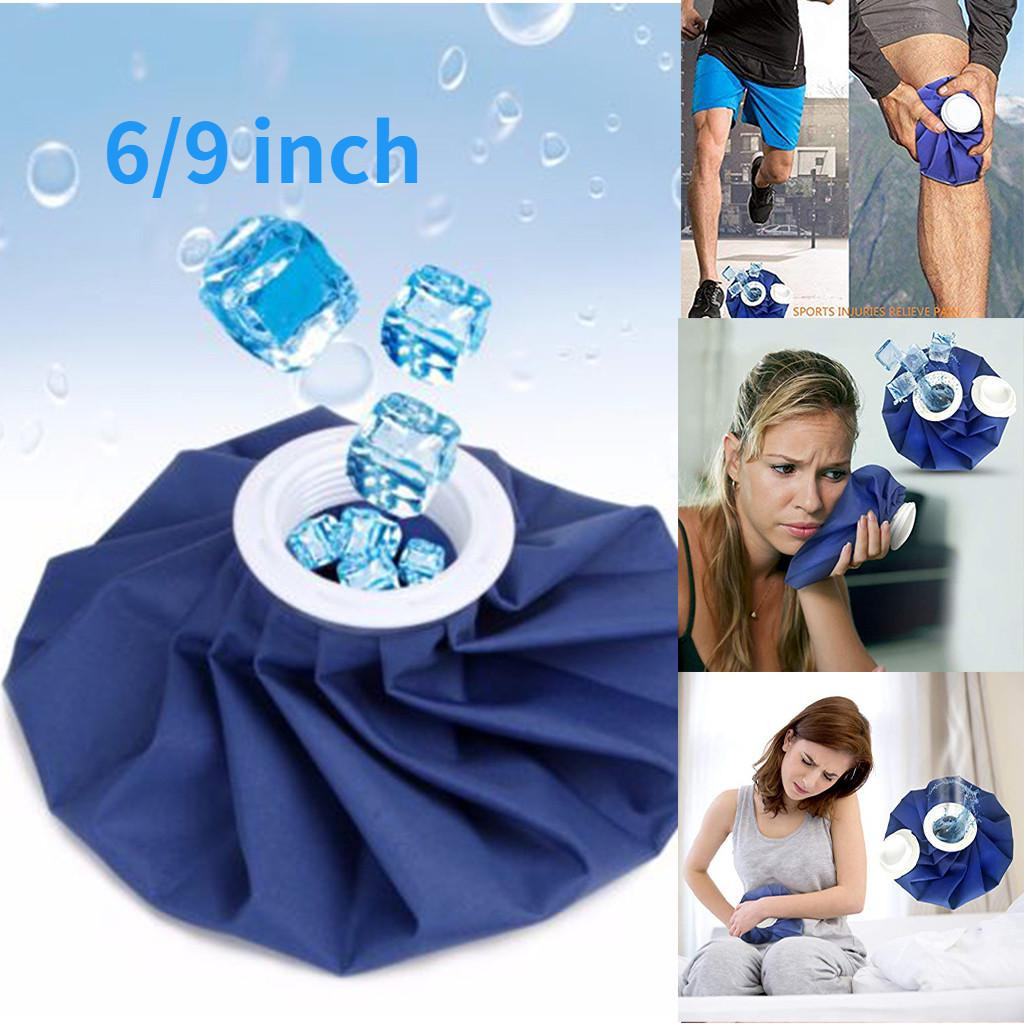 9 Inch Medical Ice Bags Cool Ice Bag Reusable Ice Bag Hot Cold Therapy ...