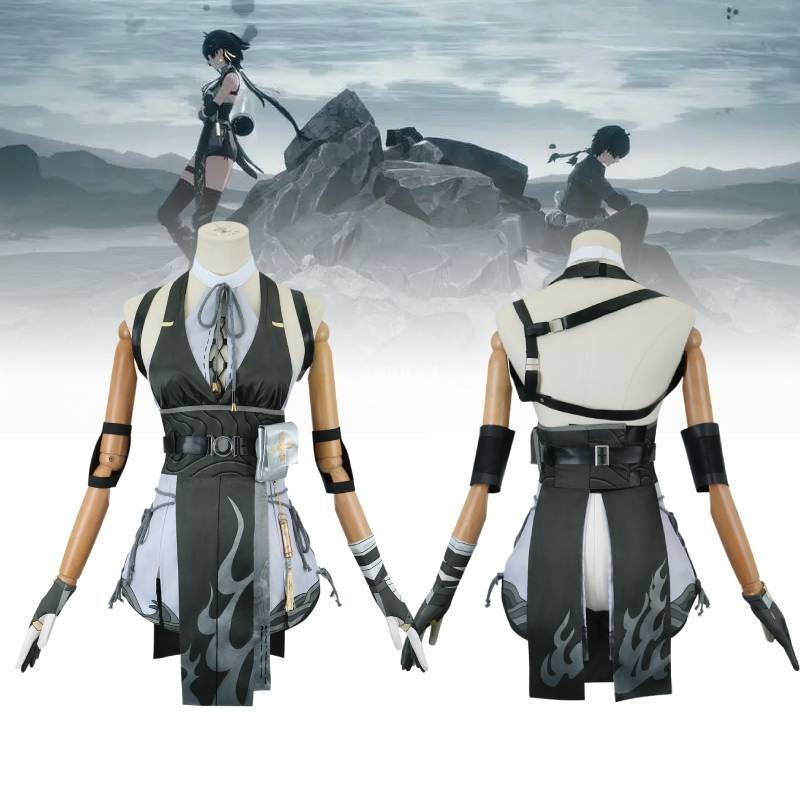 Wuthering Character Waves Drifter Woman Cosplay Costume Suits Clothe ...