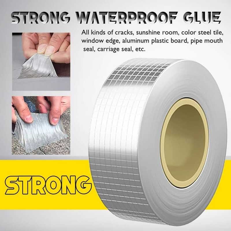 2025 Alumium Foil Waterproof Tape Super Fix Roof Wall Repair For Cement ...