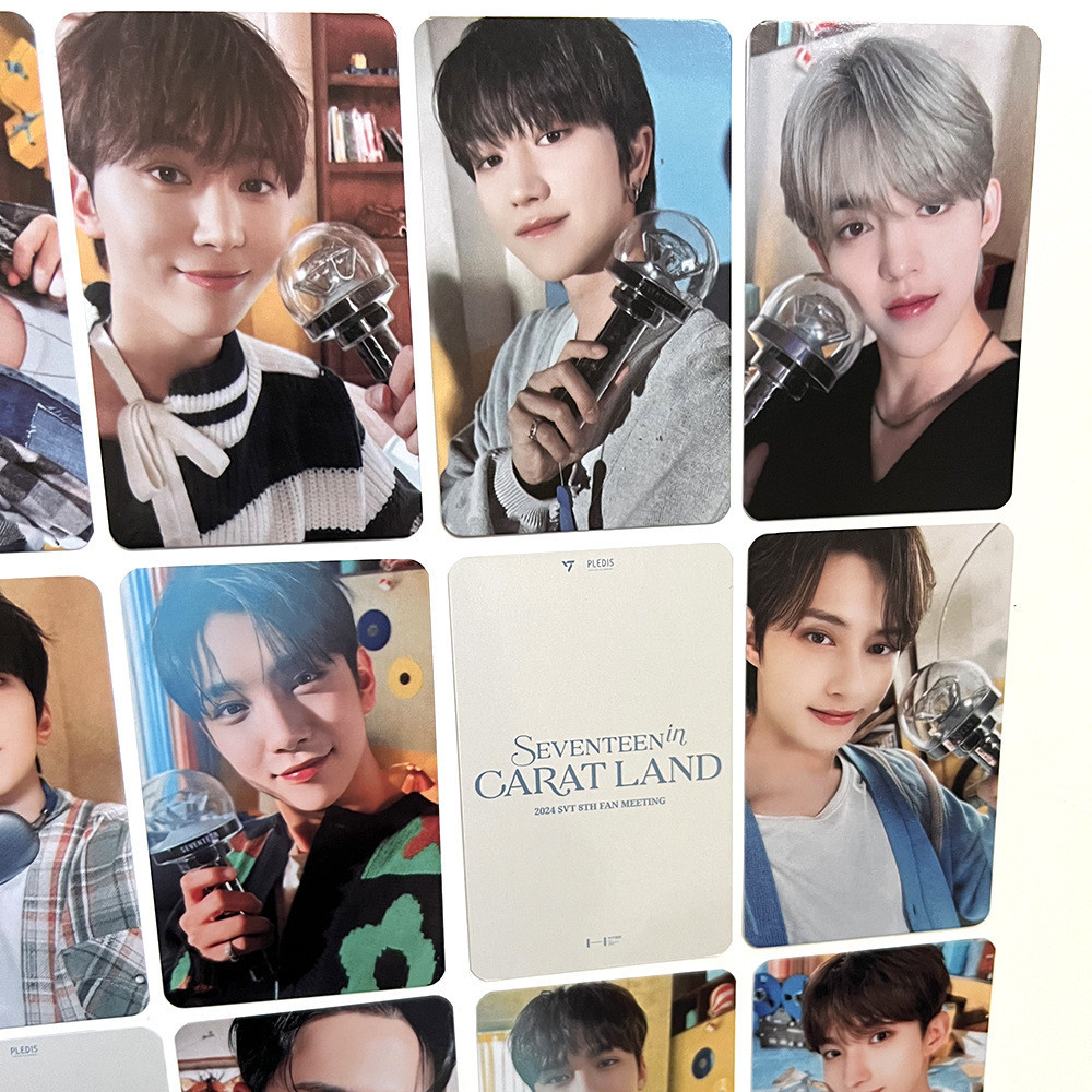 SEVENTEEN 2024 Caratland Photocard Caratzone Card Carat Gift | Shopee ...