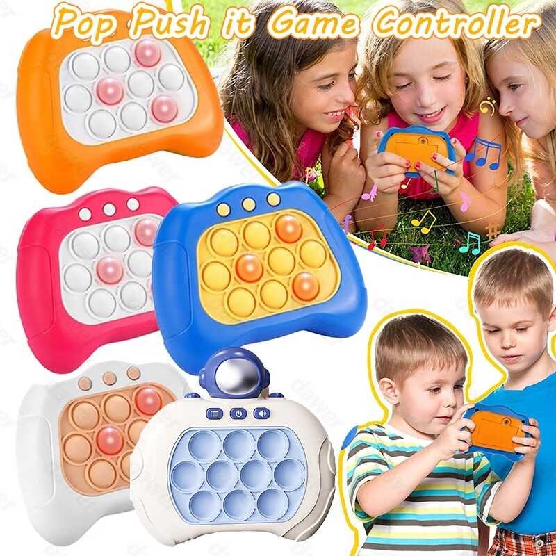 Electronic Pop It Console Quick Game hine Stress Relief Children Pinch ...
