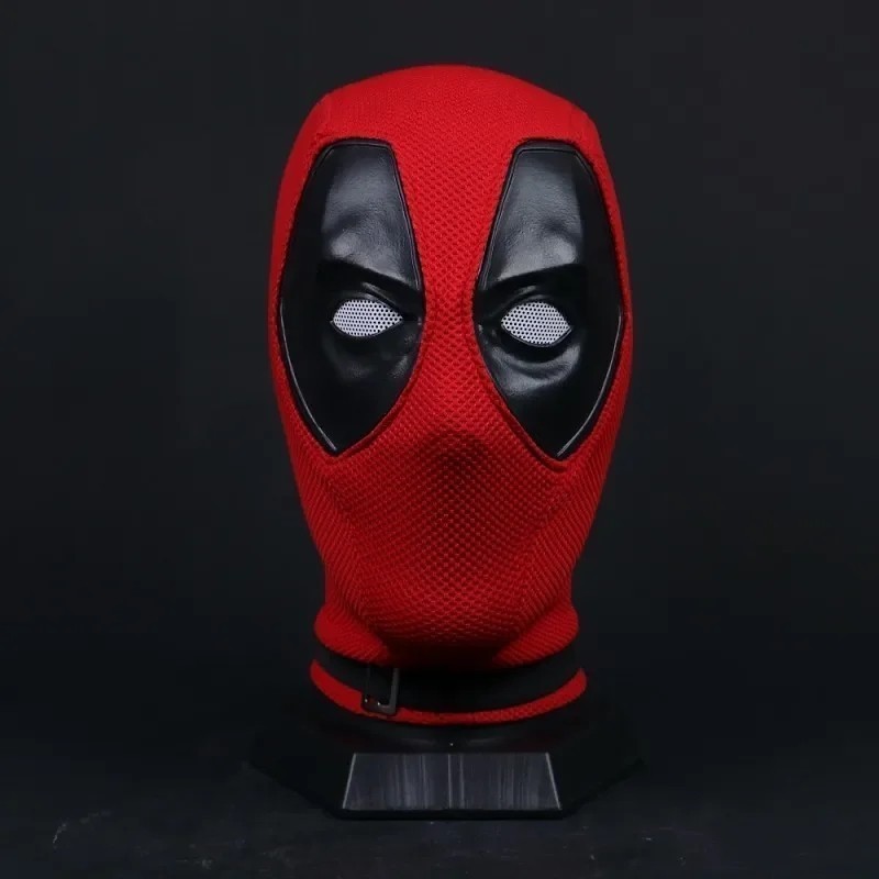 Deadpool Full Face Mask Cos Perspective Superhero Breathable Knit Mask ...