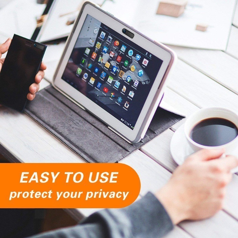 For iPad Tablet Laptop Pc Camera - Plastic Front-Facing Webcam Slider ...