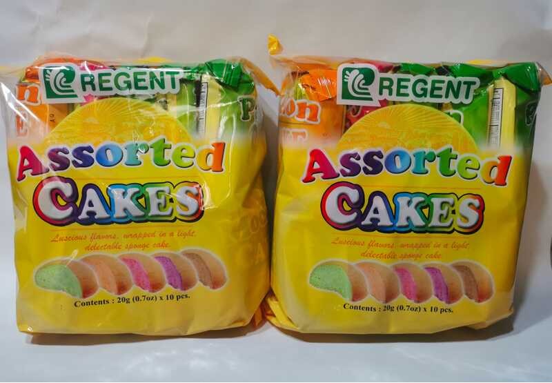 2 Packs of Regent Assorted Cakes (10 Pieces/Pack) | Shopee Philippines