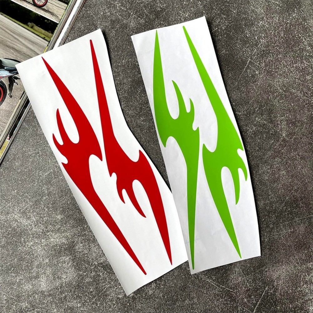 Kawasaki Fairing Sticker Waterproof Reflective Modified Decal ...
