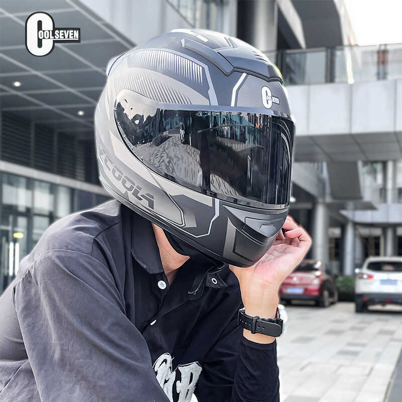 Doc 3C certified full helmet men's motorcycle national standard ...