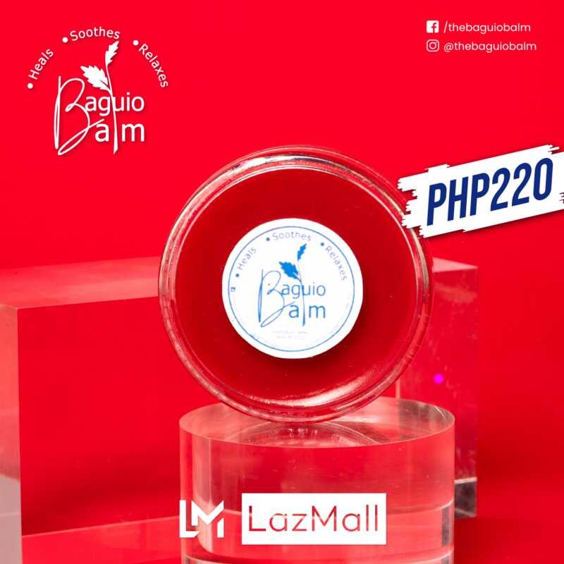 BAGUIO BALM - Peppermint Red | Shopee Philippines