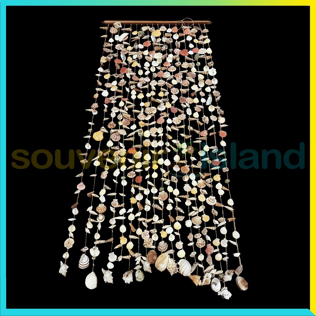 Special Shell Curtain Philippine Souvenir (REAL SHELLS) | Shopee ...