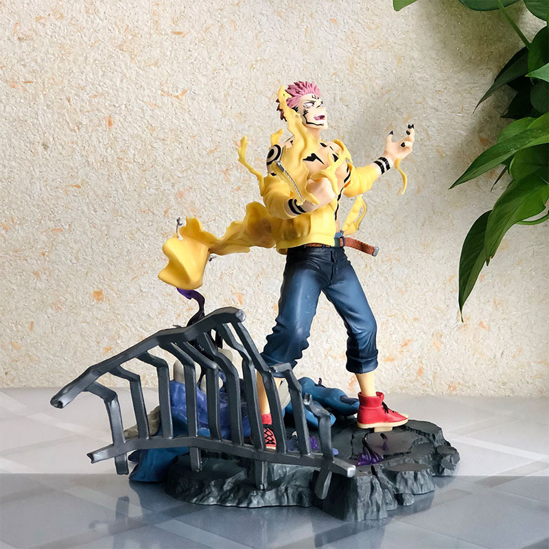 New 25.5Cm Jujutsu Kaisen Ryomen Sukuna The Curse King Itadori Yuji ...