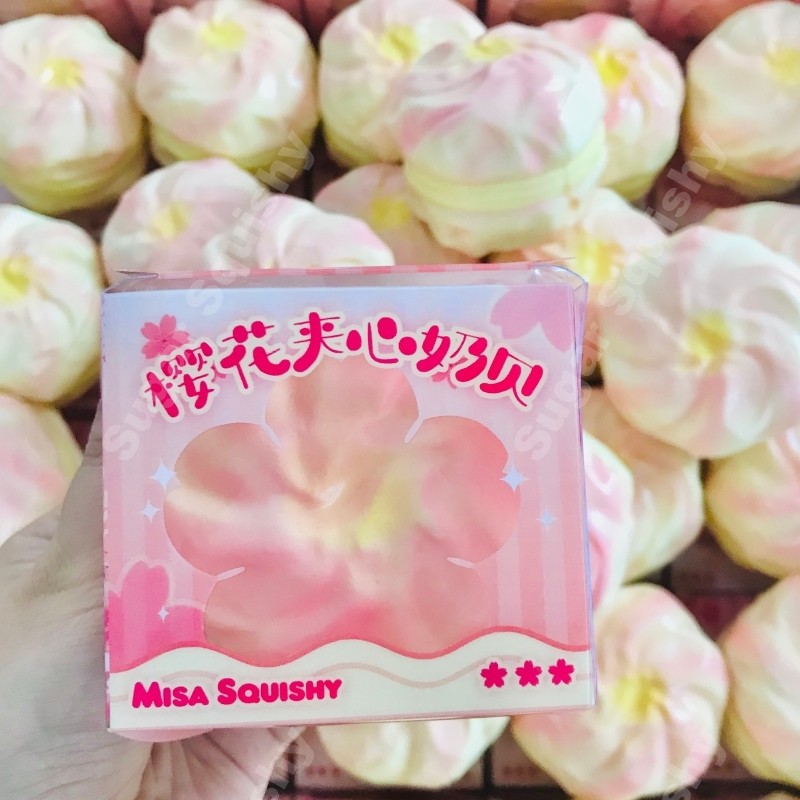 Sugar Squishy Cherry Blossom Fluff Slow Rising Squishy | Shopee Philippines
